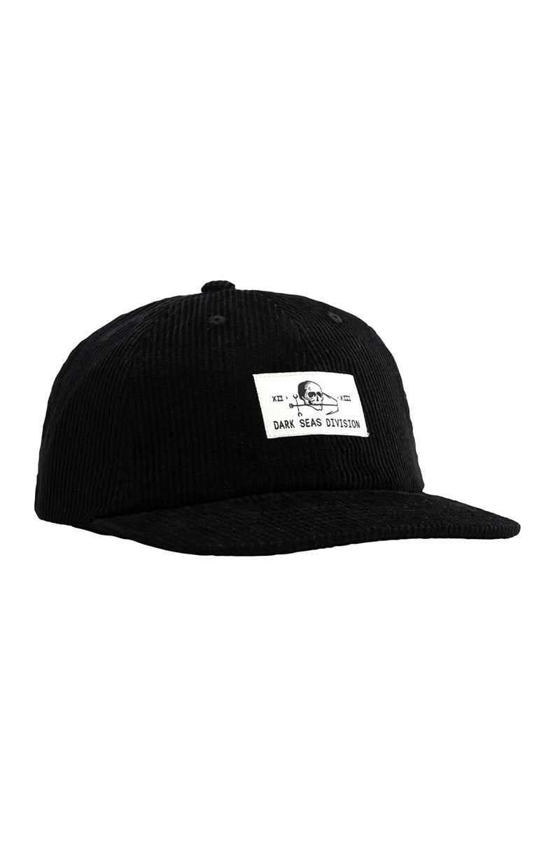 Dark Seas Crisp Hat - Black | Moment Surf Company