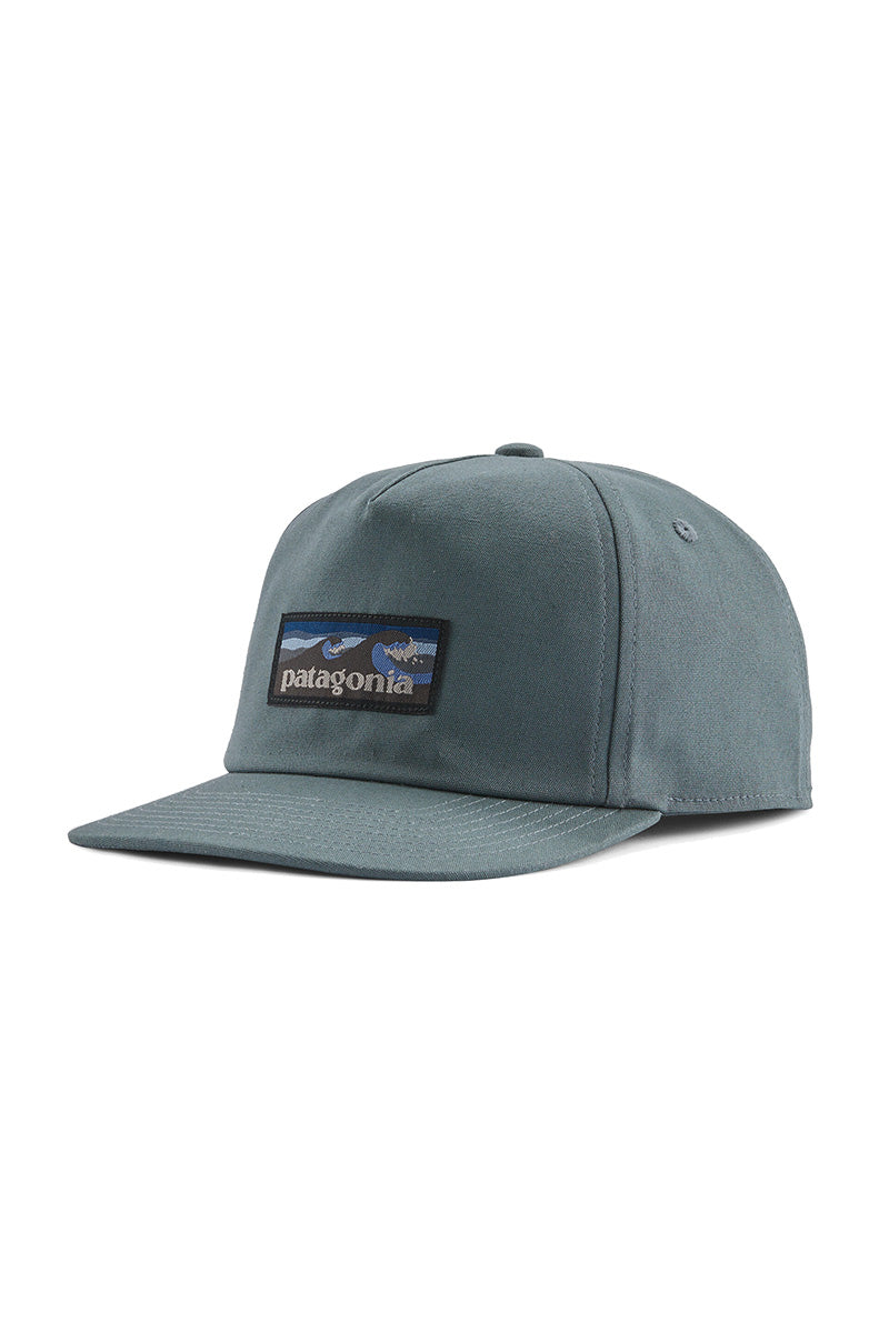 Patagonia Boardshort Label Funfarer Cap - Nouveau Green | Moment Surf ...