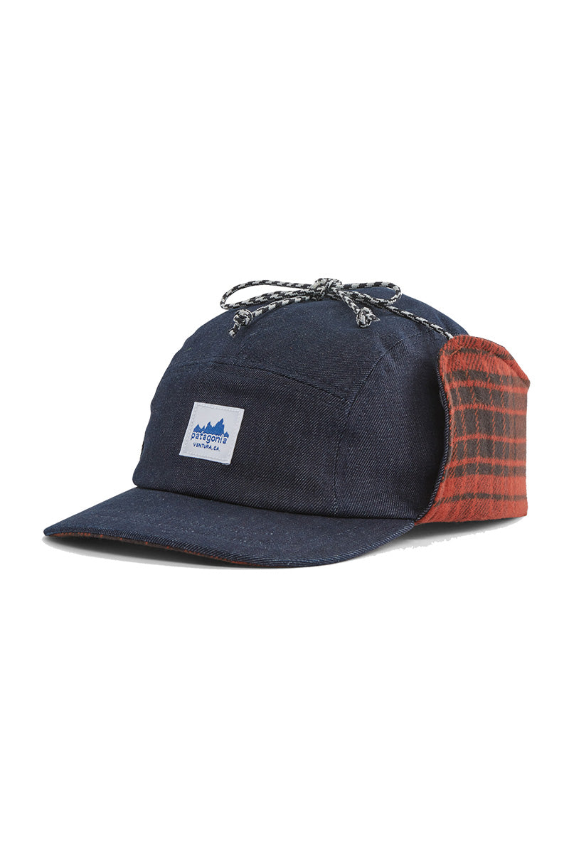 Patagonia Ranger Earflap Cap - Cascade: Burnished Red | Moment Surf Company