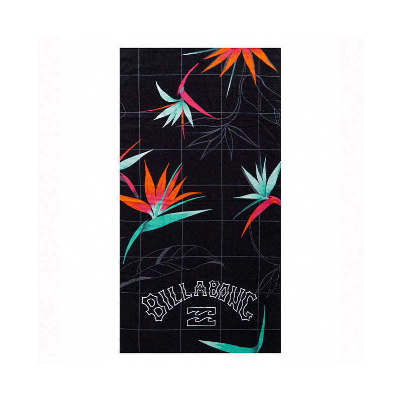 Billabong Waves Towel - Black | Moment Surf Company