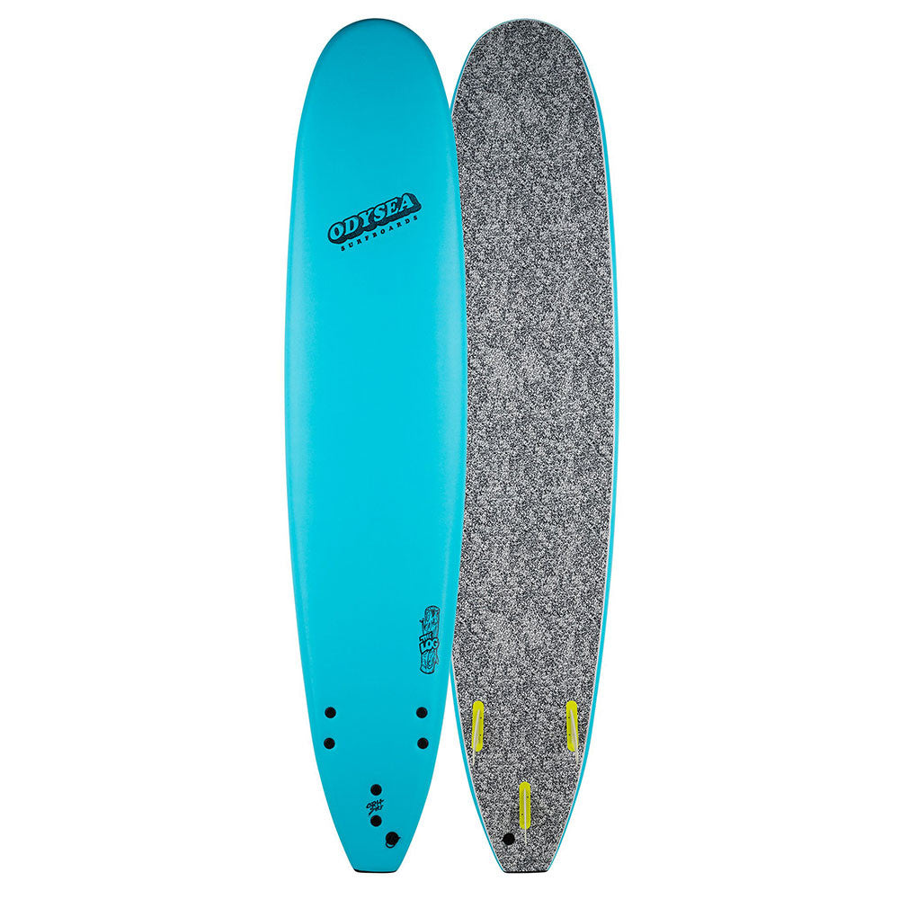 Catch Surf Odysea 9'0" Log Surfboard - Cool Blue / Static | Moment Surf ...