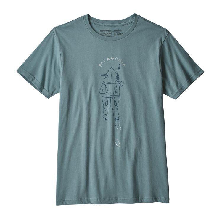Patagonia Men's Tube Trekker Organic Tee - Shadow Blue | Moment Surf ...