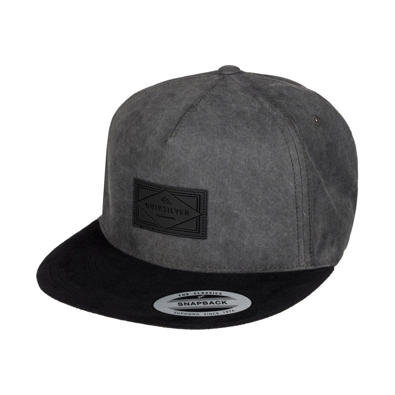 Quiksilver Fineline Snapback Hat - Black | Moment Surf Company