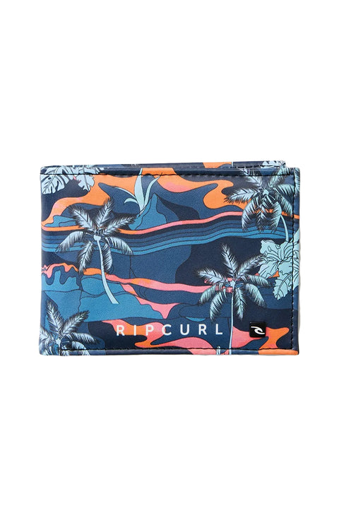 Rip Curl Combo PU Slim Wallet - Black / Blue / Multi | Moment Surf Company