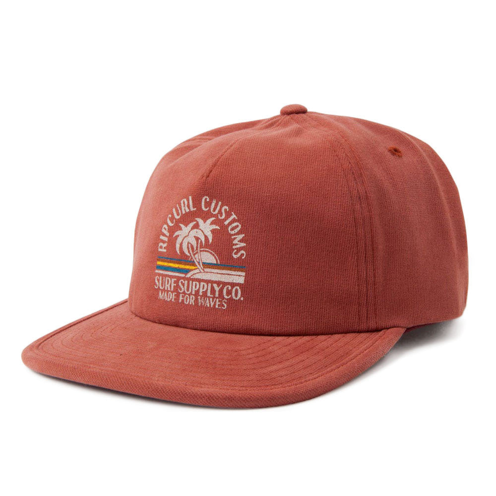 Rip Curl Da Nang Snapback Hat - Rust | Moment Surf Company