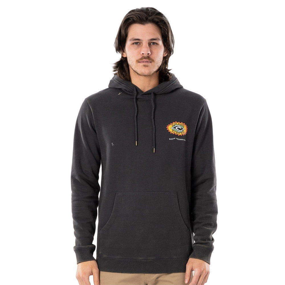 Rip Curl Ocean Sun Hoodie - Washed Black | Moment Surf Company