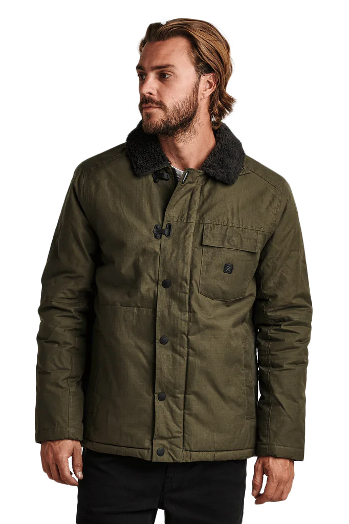 Roark Axeman X Halley Stevensons Jacket - Dark Military | Moment Surf ...