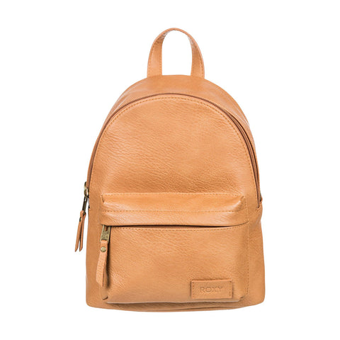 Roxy Drunk In Love Faux Leather Backpack - Toasted Nut | Moment Surf ...