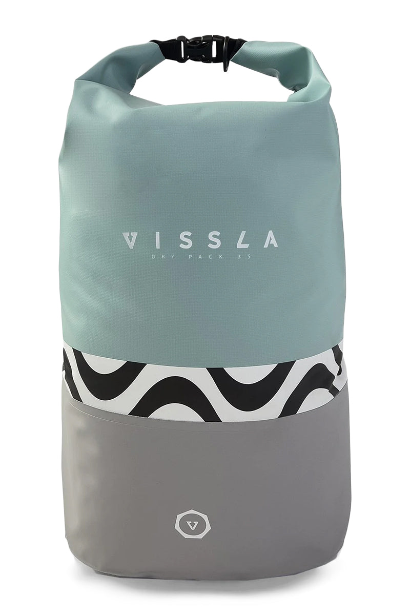 Vissla 7 Seas 35L Dry Backpack - Jade | Moment Surf Company