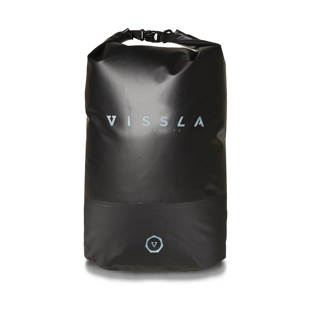 Vissla 7 Seas 35L Dry Backpack - Black | Moment Surf Company