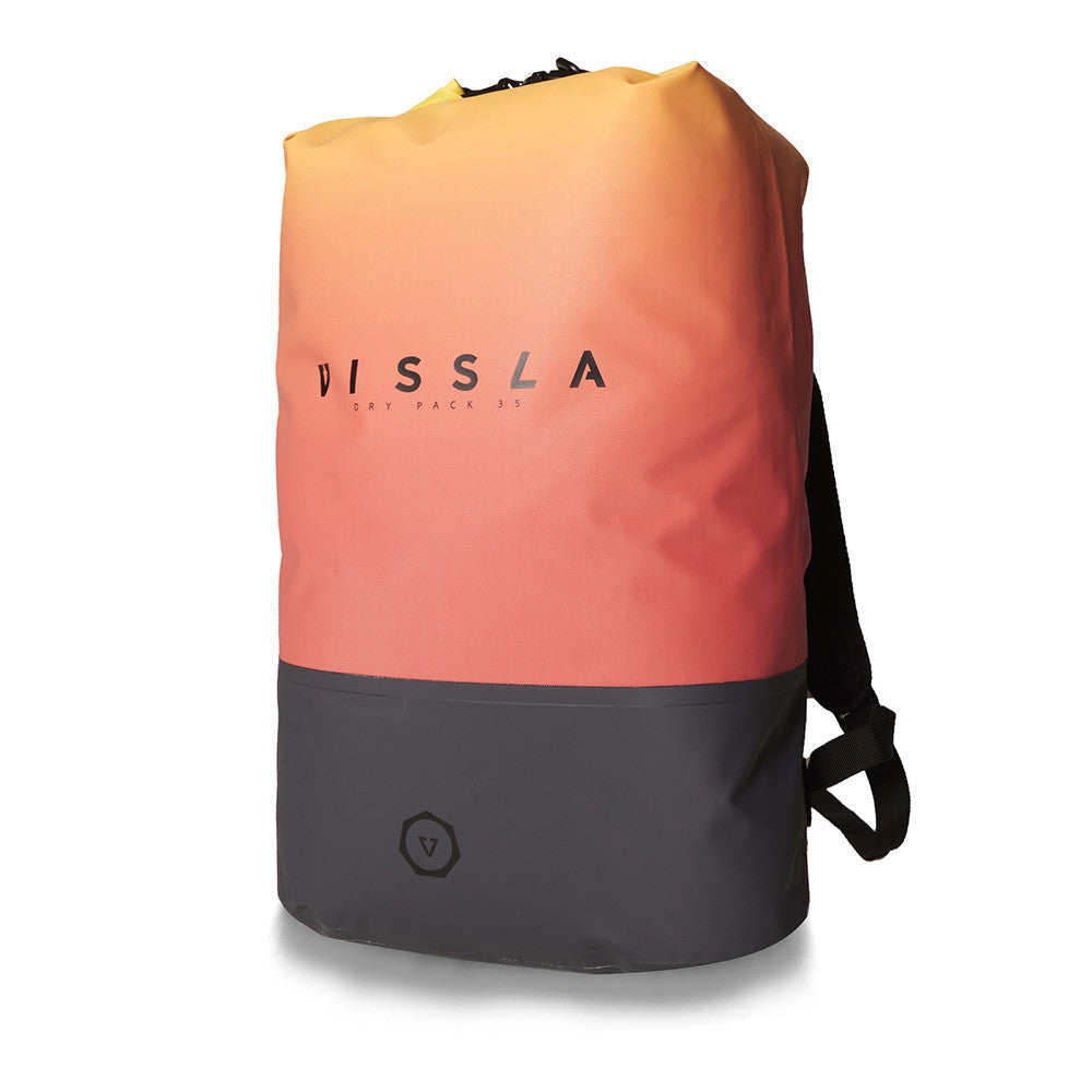 Vissla 7 Seas 35L Dry Backpack - Red Fade | Moment Surf Company