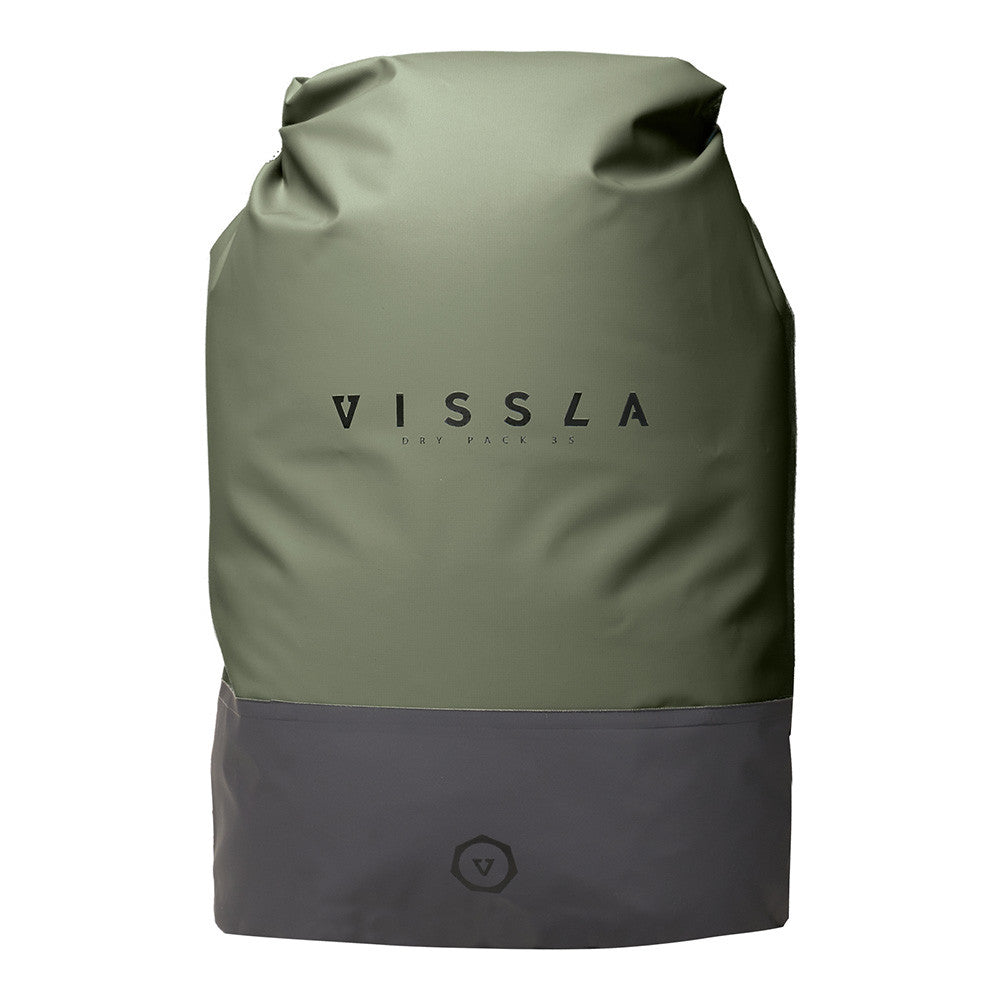 Vissla 7 Seas XL 35L Dry Backpack - Surplus | Moment Surf Company