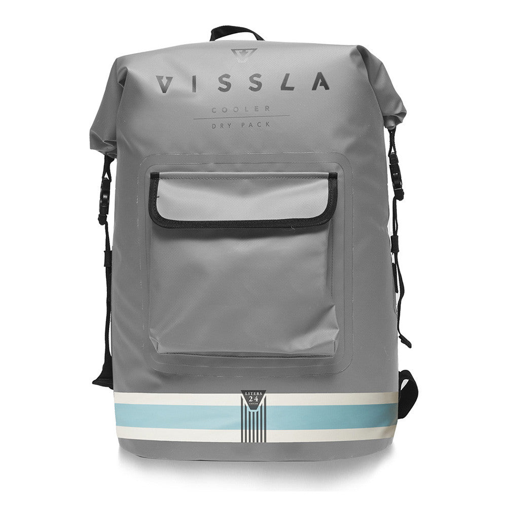 Vissla Ice Seas Cooler 24L Dry Backpack - Grey | Moment Surf Company